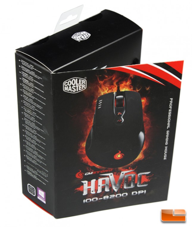Cooler Master CM Storm Havoc Gaming Mouse Review - Legit Reviews
