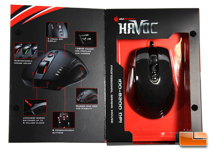 Cooler Master CM Storm Havoc Gaming Mouse Review - Legit Reviews