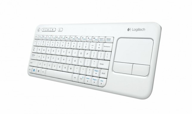 Logitech Announces Special White Edition Wireless Touch Keyboard K400 ...