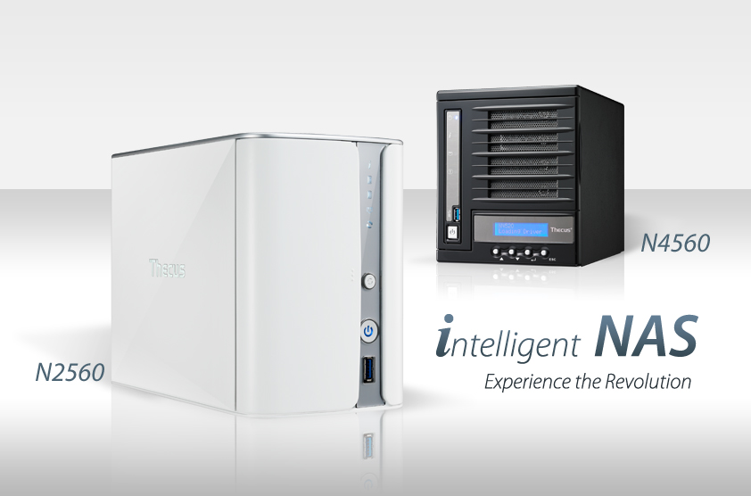 Thecus Announces the Updated N2560 (2-bay) and N4560 (4-bay) NAS ...