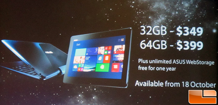 ASUS Announces Transformer Book T100 For $349 w/ Intel Bay Trail Inside ...