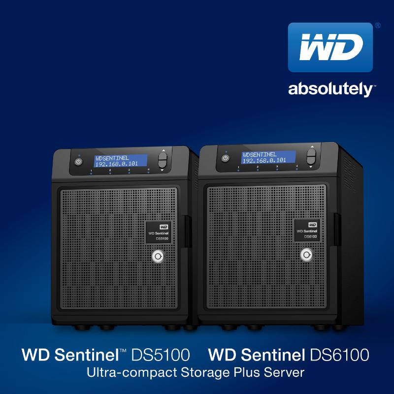 WD Introduces New Sentinel DS5100 and DS6100 Servers - Legit Reviews