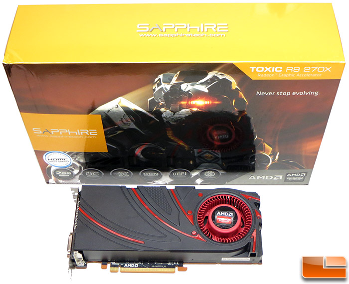 AMD Radeon R9 270X & Sapphire TOXIC R9 270X Video Card Reviews - Legit ...
