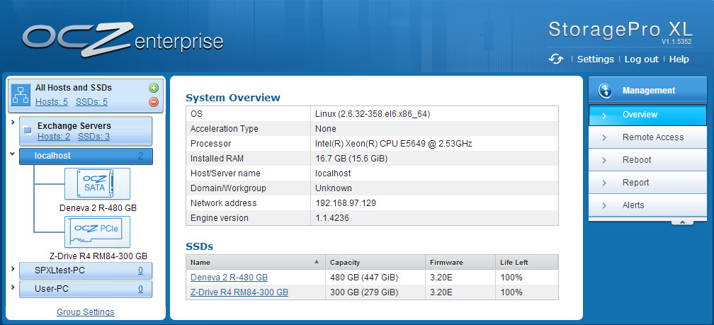 OCZ Technology Introduces StoragePro XL 1.1 CMS - Legit Reviews