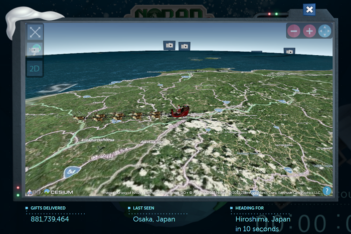 Where is Santa? Norad Website Tracks Santa Across The Globe - Legit Reviews