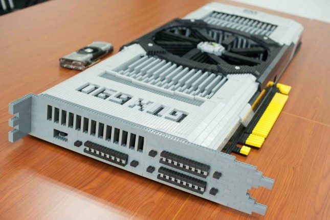 NVIDIA GeForce GTX 690 Video Card Made With LEGO Bricks - Legit Reviews