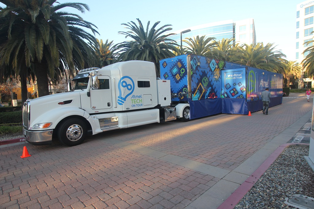 Atmel ‘Tech on Tour’ Mobile Trailer Hits The Road - Legit Reviews