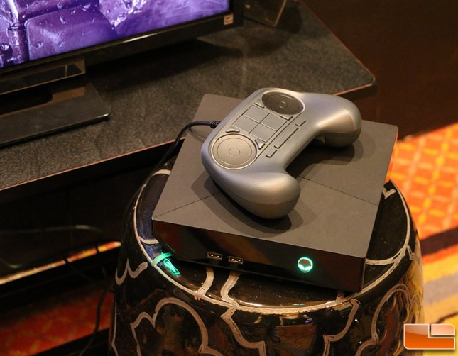Alienware Steam Machine and Steam Controller at CES 2014 - Legit Reviews