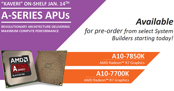 AMD Kaveri A10-7850K APU Details & Performance Numbers - Legit Reviews