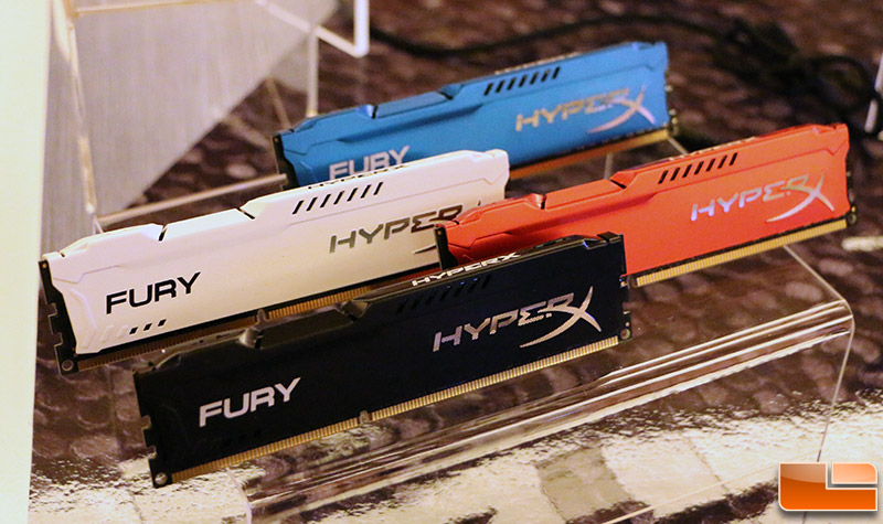 CES 2014: Kingston Shows HyperX PCIe SSD, Fury Memory, microDuo Flash ...