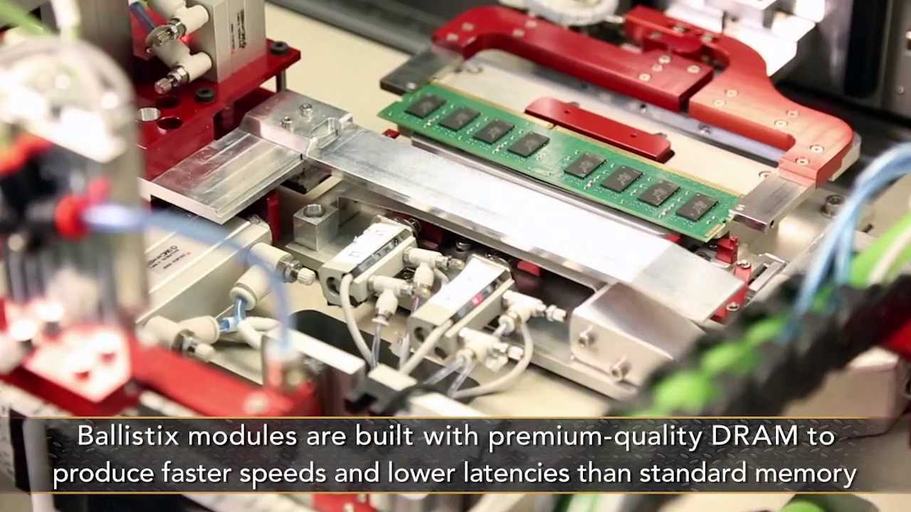 How Crucial Ballistix Memory Is Made - Legit Reviews