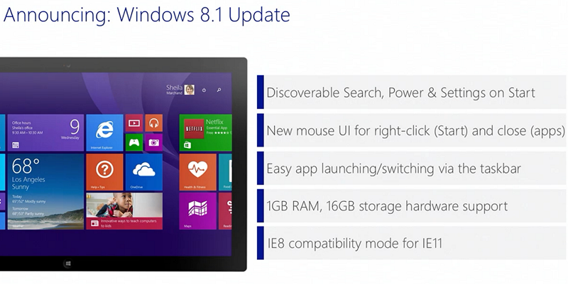 Microsoft Windows 8.1 Getting First Update This Spring - Brings Relief ...