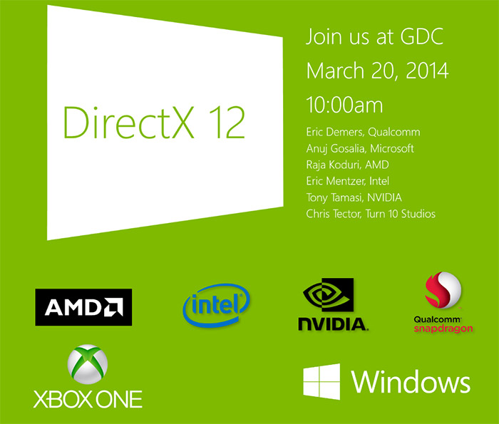 Microsoft DirectX 12 Announcement To Be Made At GDC Today - Legit Reviews