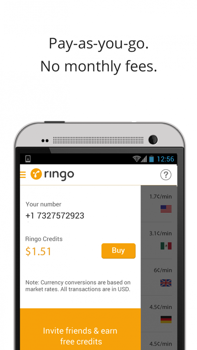 Say Hello to Ringo: The Smart International Calling App