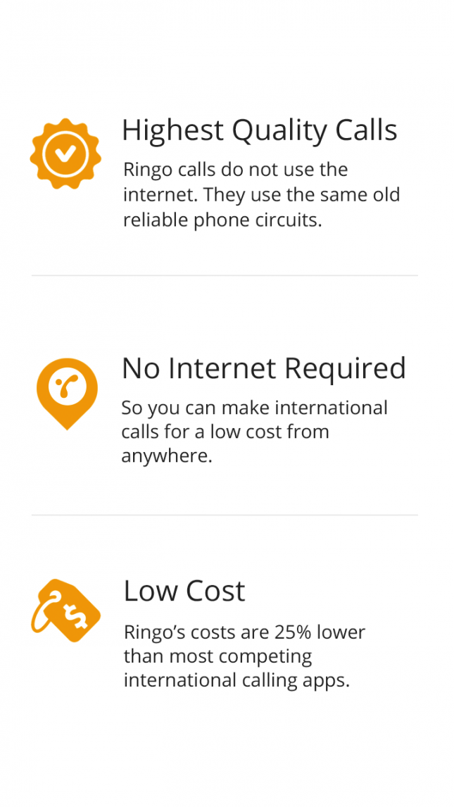 Say Hello to Ringo: The Smart International Calling App