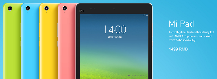 Meet Xiaomi’s MiPad Tablet That Is Powered By NVIDIA Tegra K1 - Legit ...