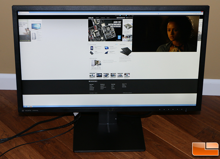 ASUS PB287Q 28-in 4K Single Stream 60Hz Monitor Review - Page 3 of 4 ...