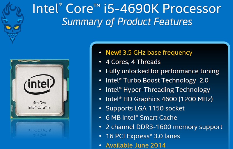 Intel Devil's Canyon Coming This Month - Intel Core i7-4790K and Core ...