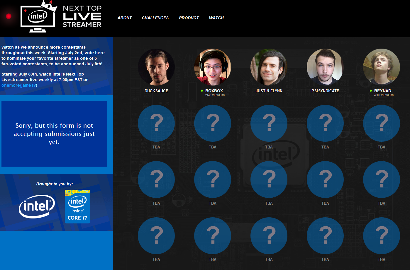 Intel's Next Top Live-Streamer Contest Announced - Win Devil's Canyon ...