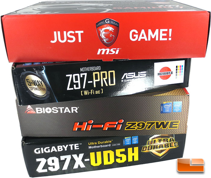 Intel Z97 Motherboard Roundup with ASUS, Biostar, Gigabyte and MSI ...