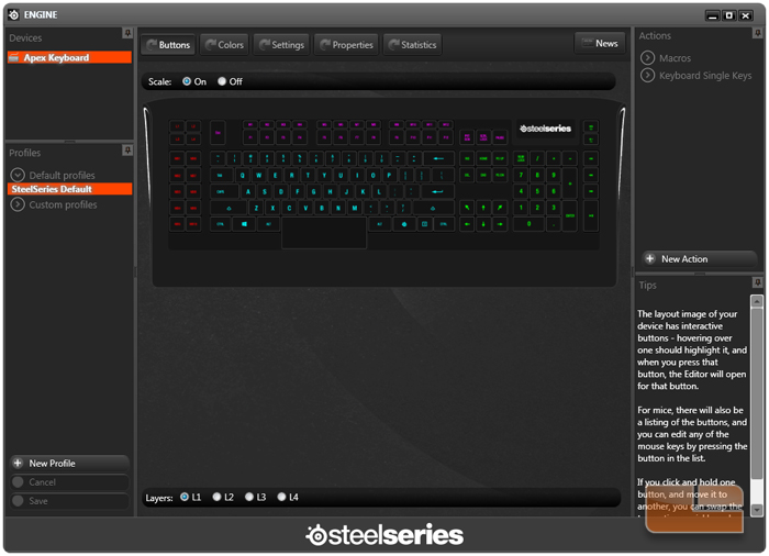 SteelSeries Apex Gaming Keyboard Review - Page 3 of 4 - Legit Reviews