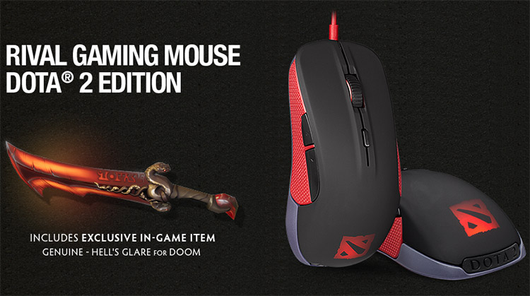 SteelSeries Announces Rival: Dota 2 Edition Gaming Mouse - Legit Reviews