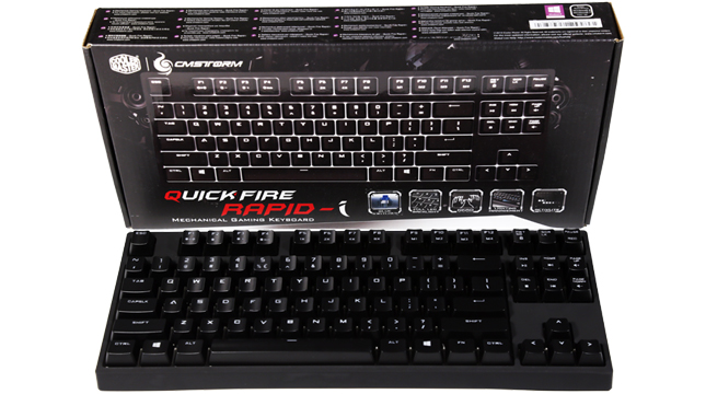 CM Storm QuickFire Rapid-i Mechanical Gaming Keyboard Review - Legit ...