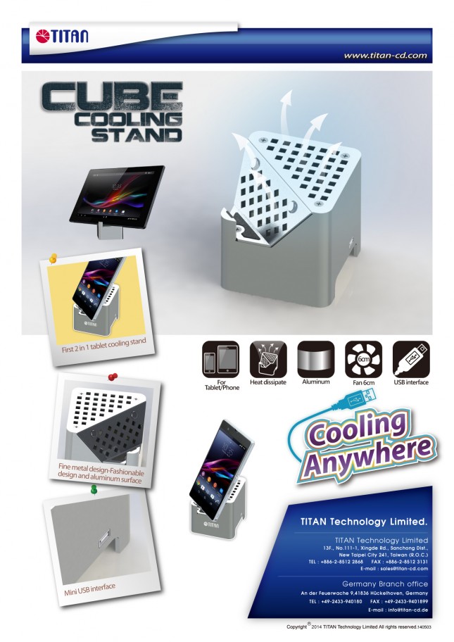 Titan Launches 7 New Cooling Products in 2014 and Looks Beyond PC ...