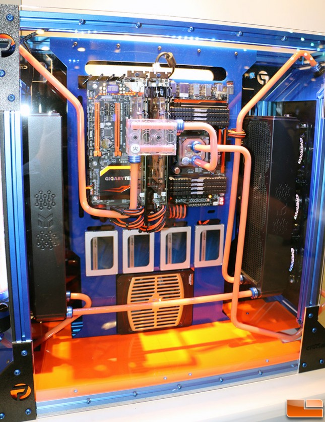 Crucial Orange Dreamsicle PC Case Mod Up Close and Personal - Legit Reviews