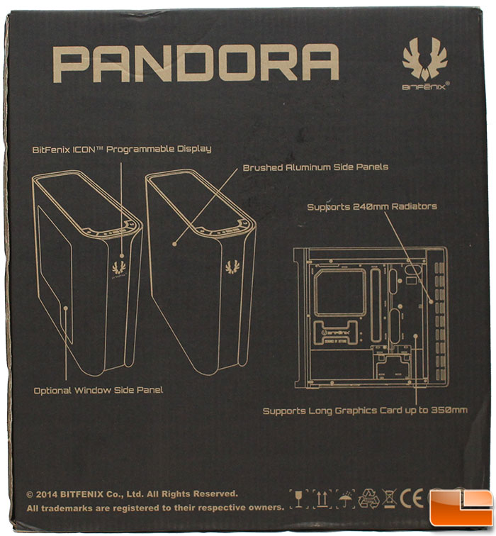 BitFenix Pandora Core Window mATX Case Review