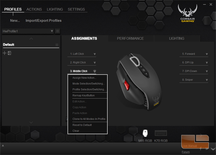 Corsair Gaming M65 RGB Gaming Mouse Review - Page 3 of 4 - Legit Reviews