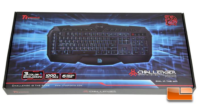 Tt eSPORTS Challenger Prime Gaming Keyboard Review - Legit Reviews