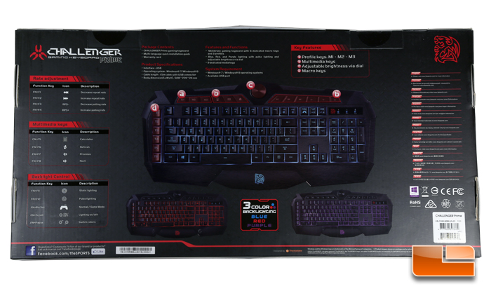 Tt eSPORTS Challenger Prime Gaming Keyboard Review - Legit Reviews