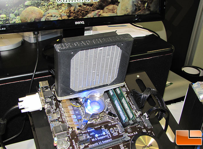 Captherm MP-1240 Multiphase CPU Cooler Spotted At CES 2015 - Legit Reviews