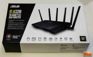 ASUS RT-AC3200 Tri-Band Wireless Gigabit Router
