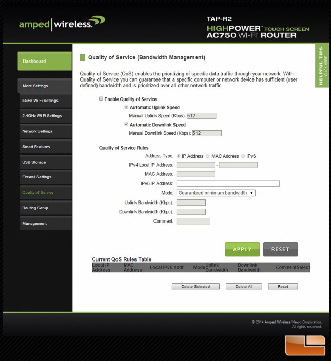 Amped Wireless TAP-R2 Touch Screen Wireless Router Review