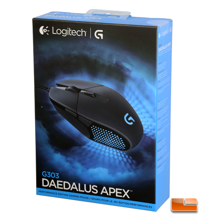 Logitech G303 Daedalus Apex Gaming Mouse Review - Legit Reviews