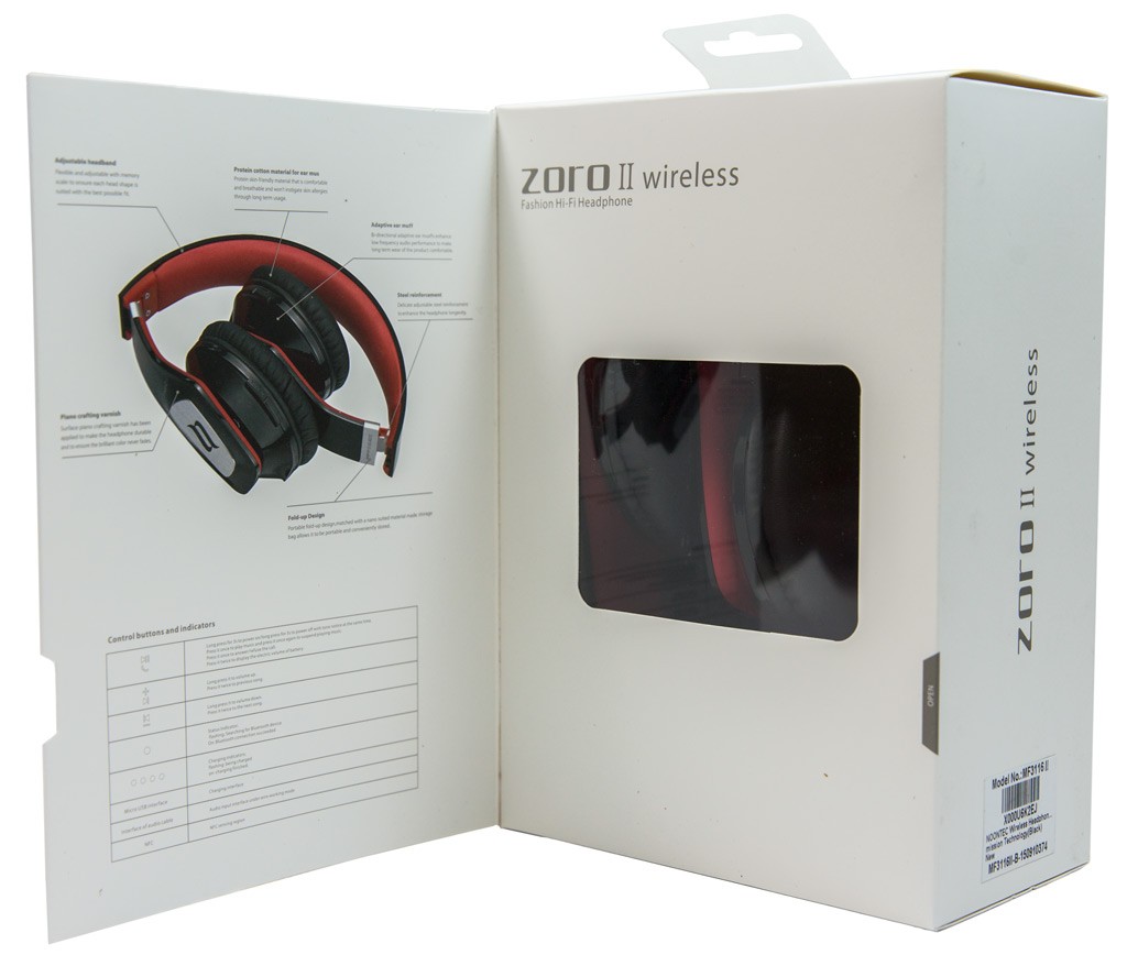 Noontec ZORO II Wireless Bluetooth Headphones Review - Legit Reviews