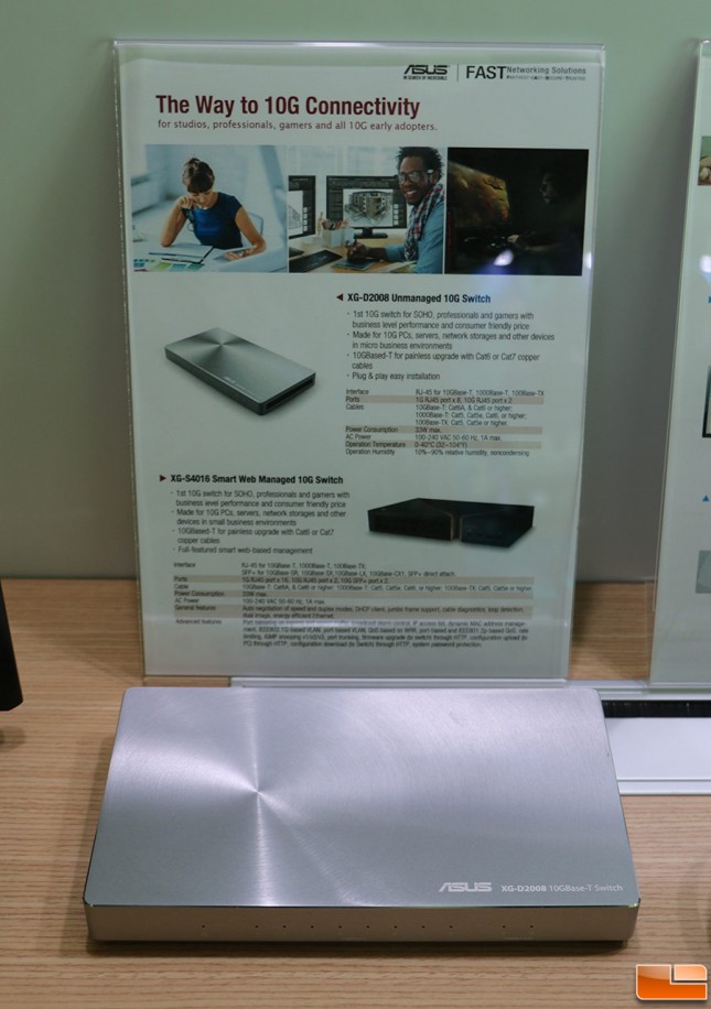 ASUS Unveils Portable Monitor and 10G Network Switch - Legit Reviews