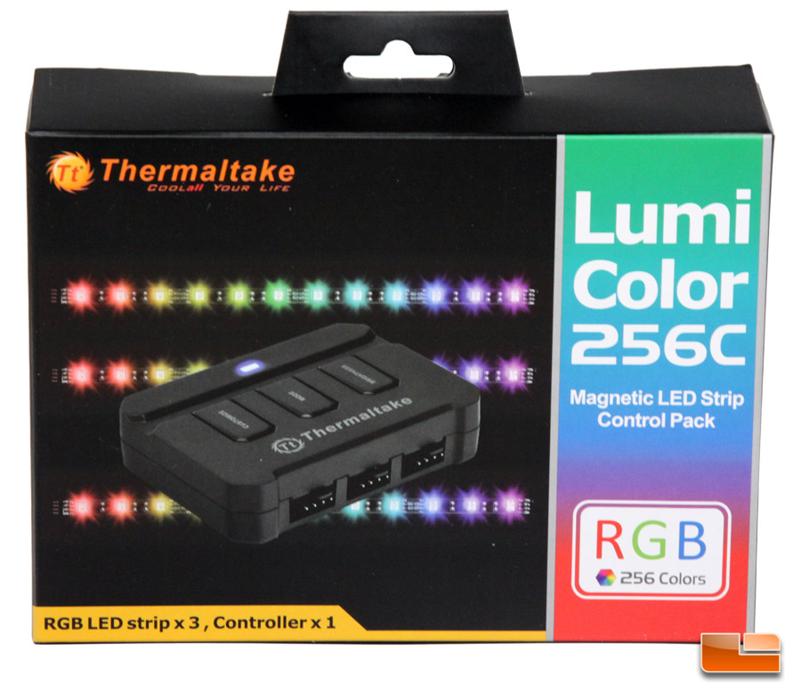 Thermaltake Lumi Color 256C Magnetic LED Strip Control Pack Review ...