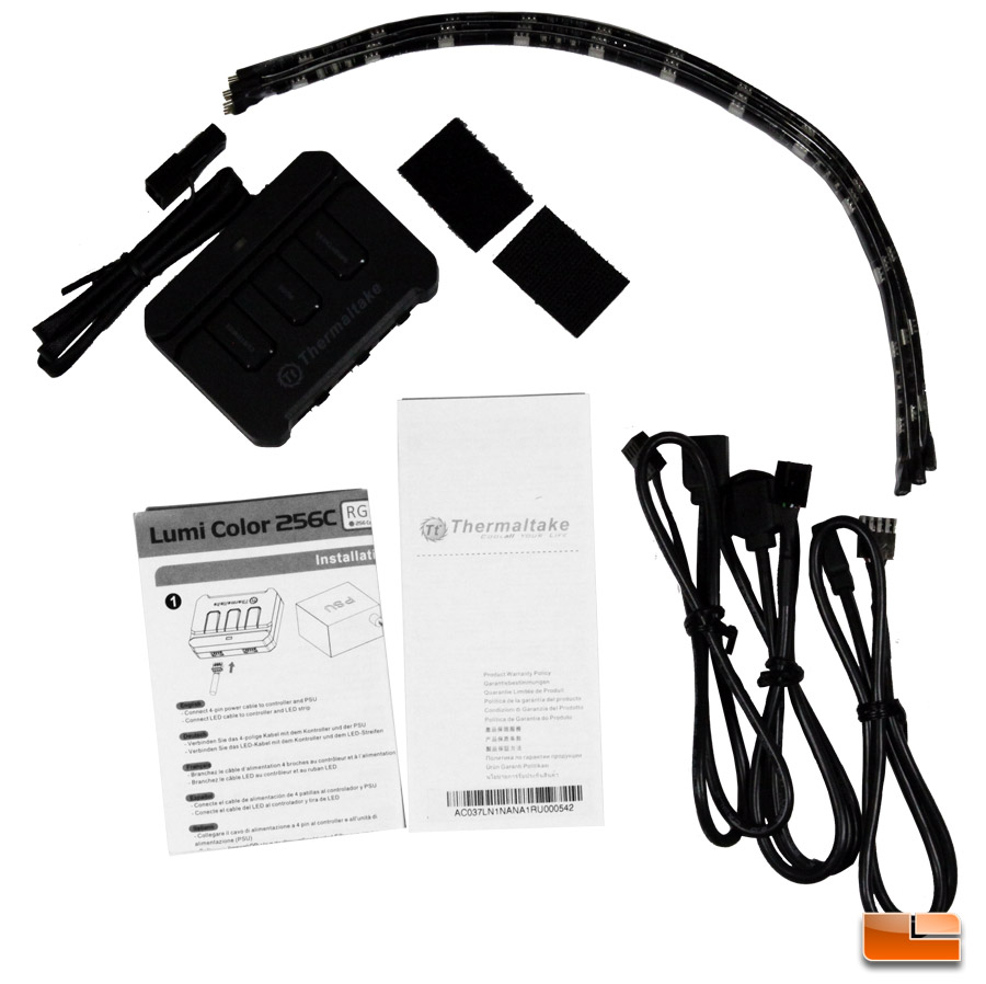 Thermaltake Lumi Color 256C Magnetic LED Strip Control Pack Review ...