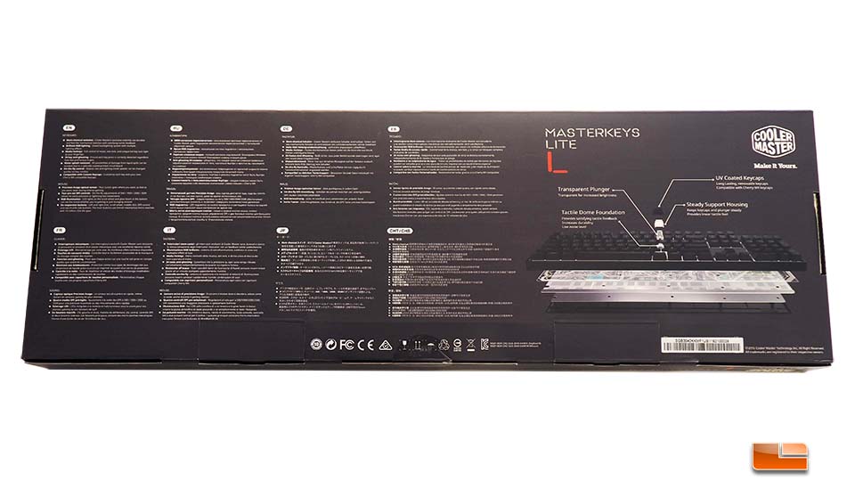 Cooler Master Masterkeys Lite L Combo Review - Legit Reviews