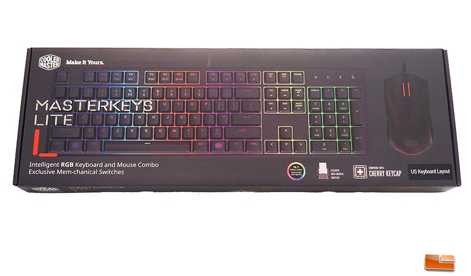 Cooler Master Masterkeys Lite L Combo Review - Legit Reviews