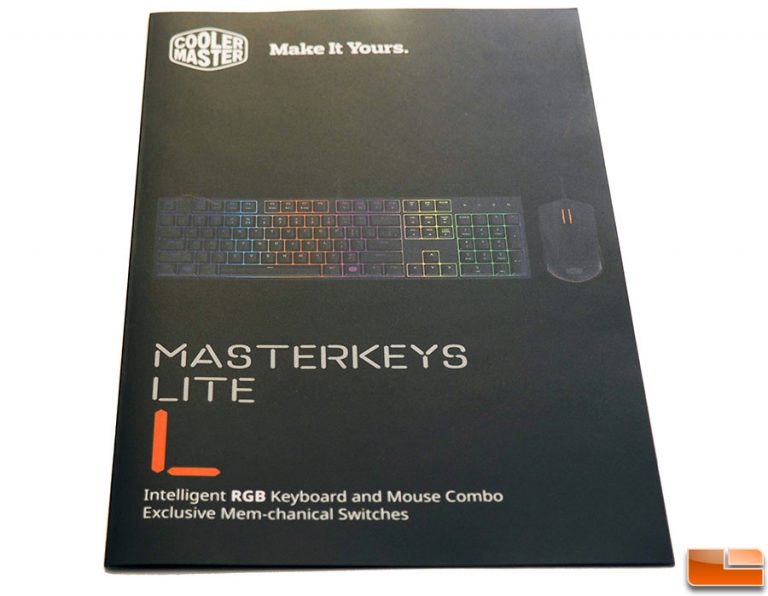 Cooler Master Masterkeys Lite L Combo Review - Legit Reviews