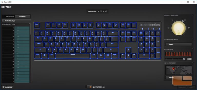 SteelSeries Apex M500 Mechanical Gaming Keyboard Review - Page 4 of 4 ...