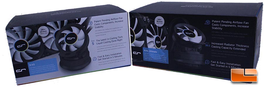 Cryorig A40 and A40 Ultimate AIO Hybrid Coolers Review - Page 2 of 6 ...