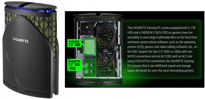 Gigabyte BRIX Gaming GT PC Looks Sweet and Should Debut at CES 2017 ...