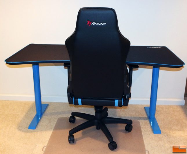 Arozzi Arena Gaming Desk Review - Legit Reviews