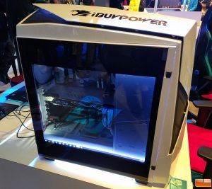 iBUYPOWER Snowblind Gaming PC Features Transparent LCD Side Panel ...