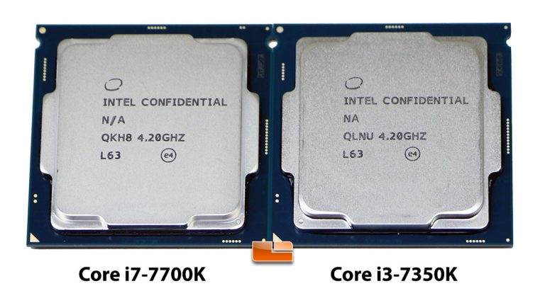 Intel Core i3-7350K Processor Review - Legit Reviews